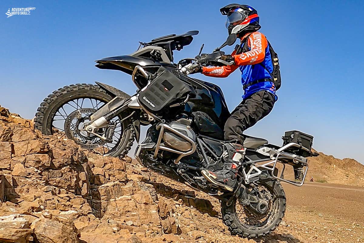 Riding Off-Road Hills: ADV Motorcycle Body Position - ADVMotoSkillZ